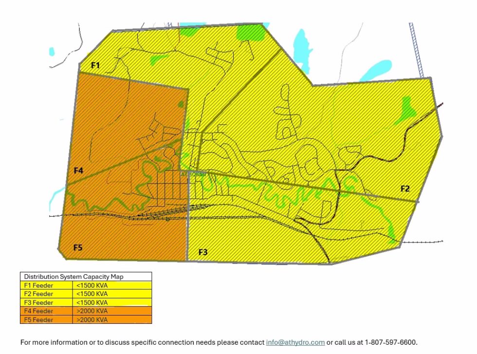 Distribution Capacity Map - Atikokan Hydro Inc